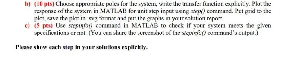 Solved Problem-3 (25 pts): Consider system with the second | Chegg.com