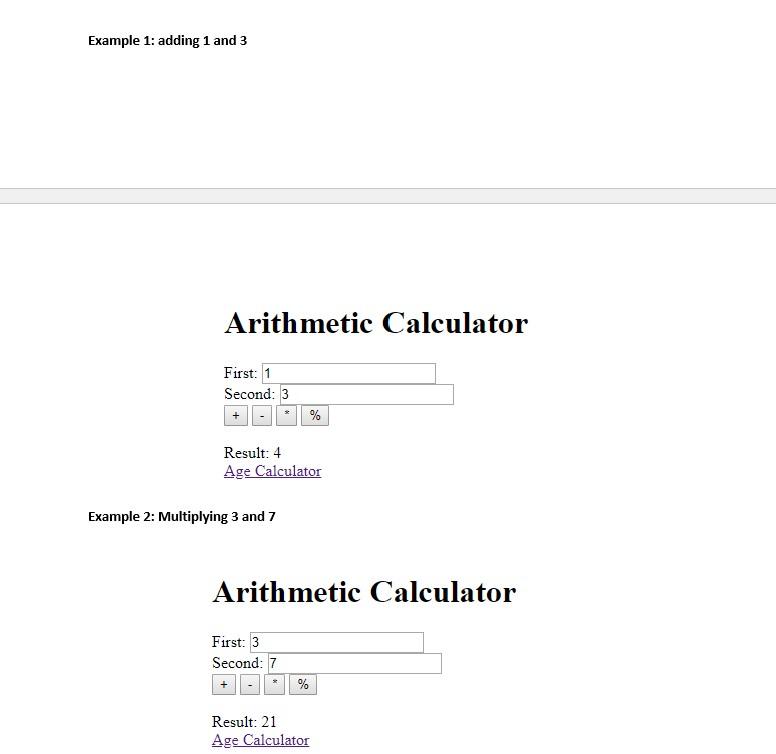 Solved Part 1 Create a Java web application called | Chegg.com