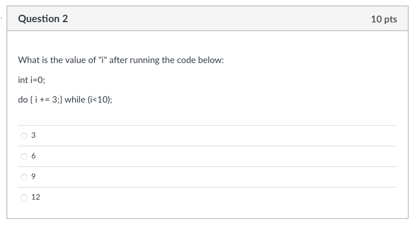 Solved Which following keyword best describes the Java | Chegg.com
