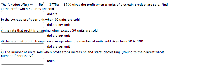 Solved For the given cost function C(x) = 67600 + 800x + m | Chegg.com
