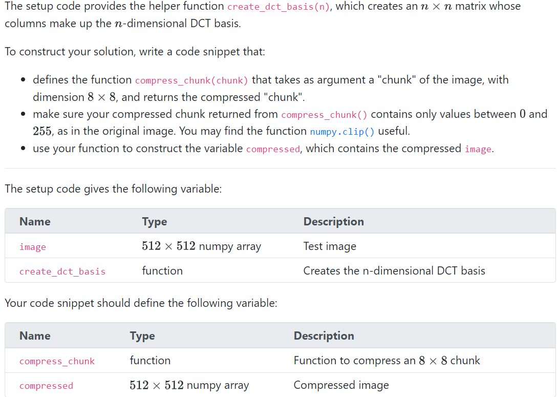 Solved The discrete cosine transform is a powerful technique | Chegg.com