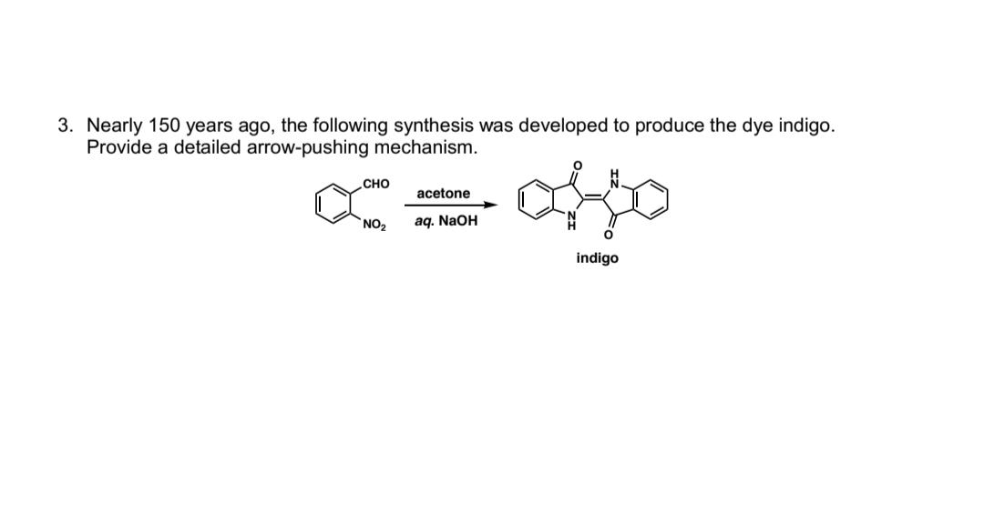 Solved Nearly 150 years ago, the following synthesis was | Chegg.com