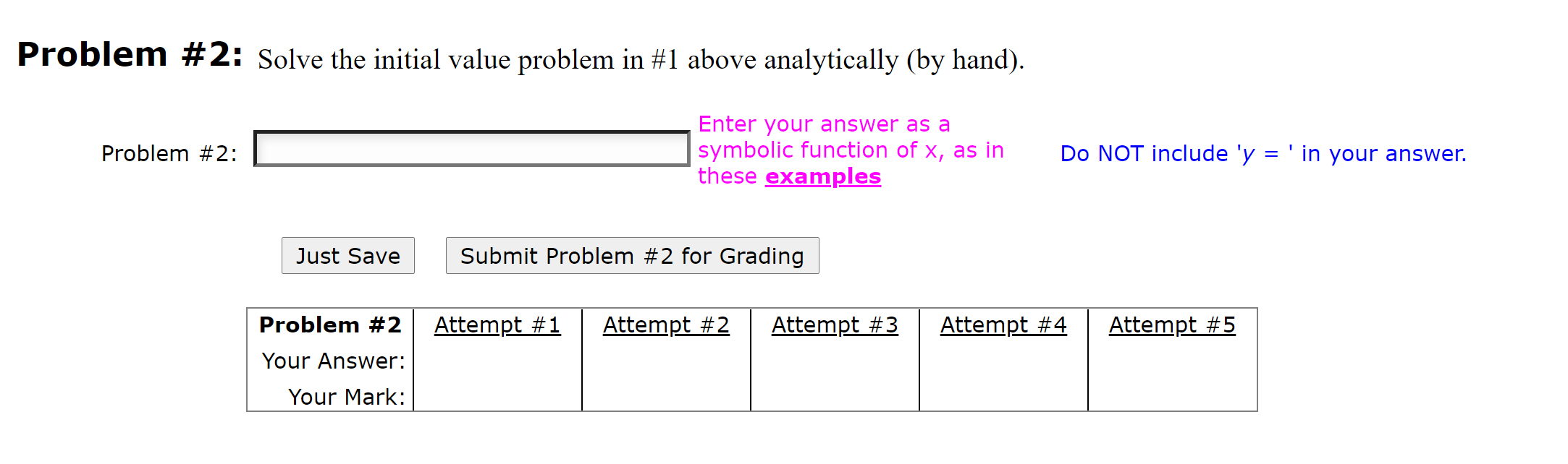 Solved Problem #1: Let v(x) be the solution to the following | Chegg.com