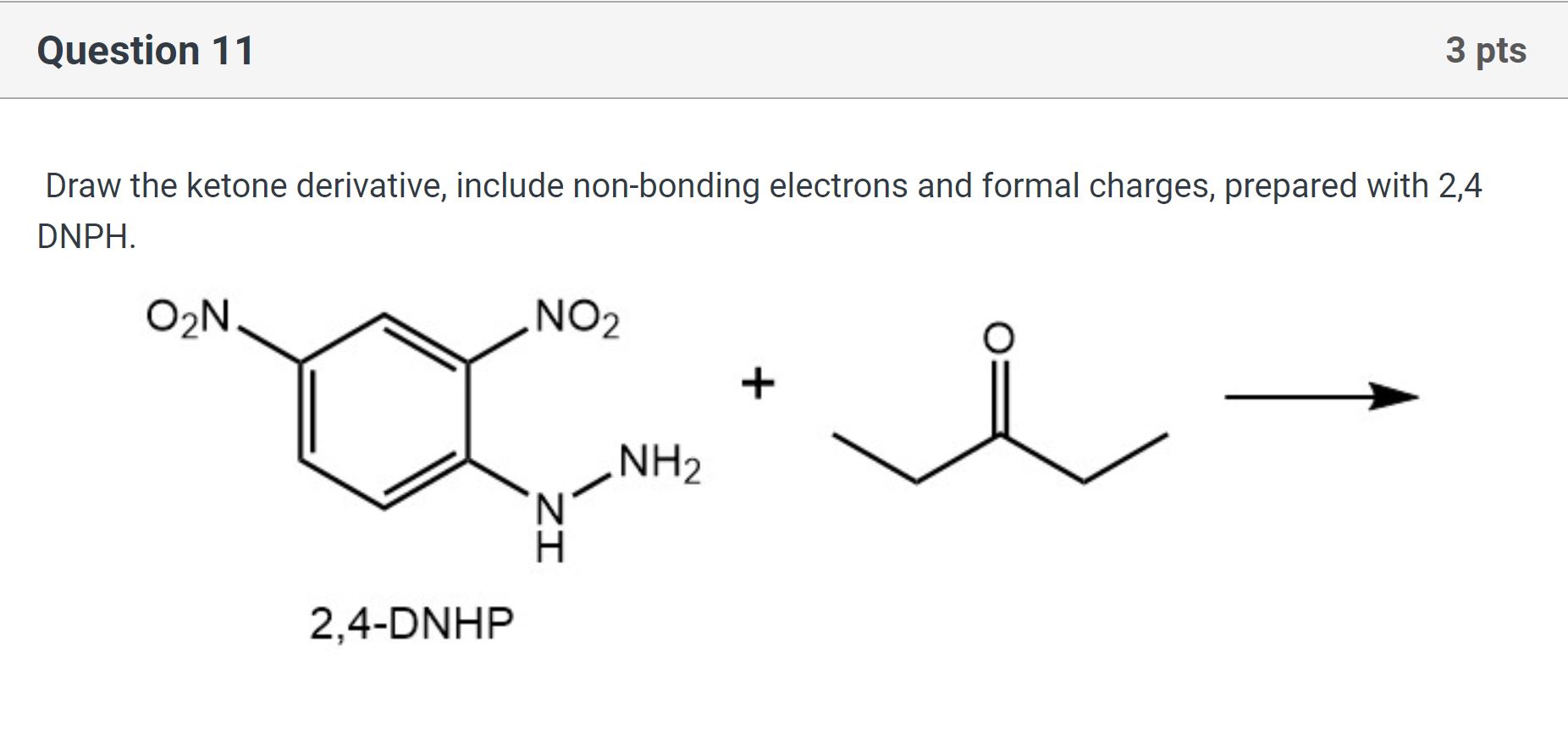 Solved Draw the ketone derivative, include non-bonding | Chegg.com