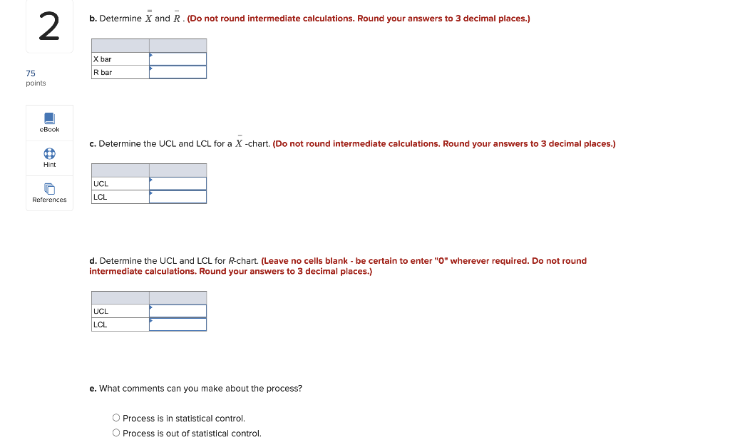 Solved Problem 10-29 (Algo) 2. The following table contains | Chegg.com
