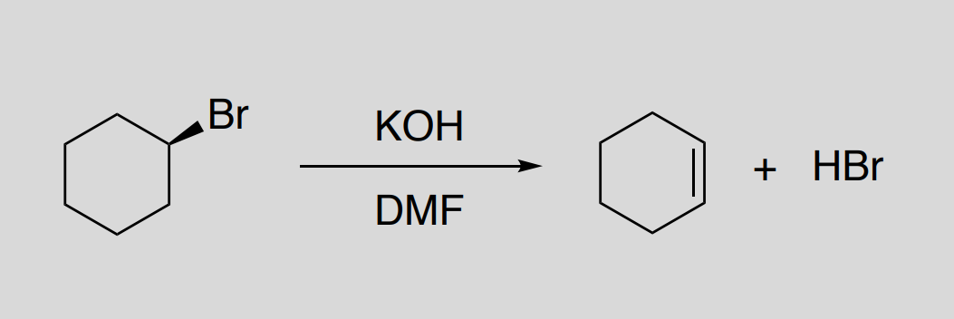 Solved КОН + HBr DMF Br NaOH E2 CH₃ Br Br2 1 2 3 4 ل ل | Chegg.com