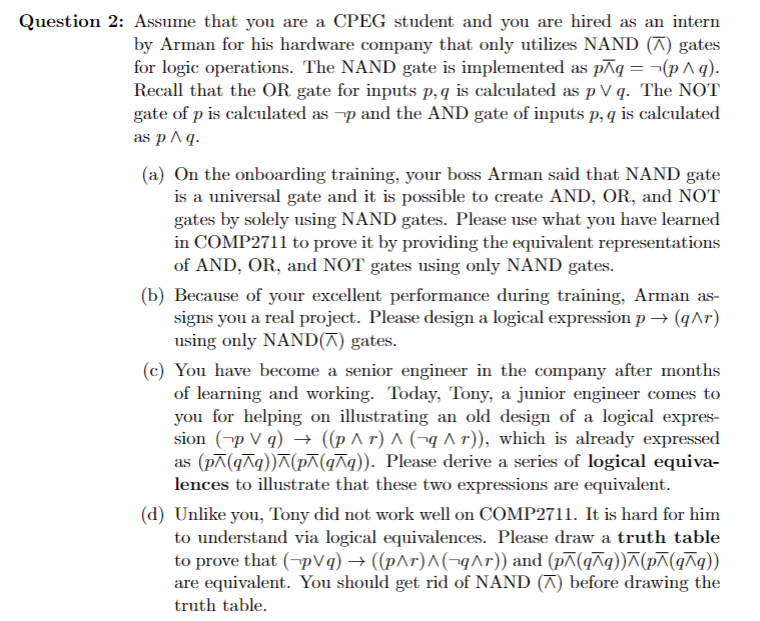 Solved Assume that you are a CPEG student and you are hired | Chegg.com