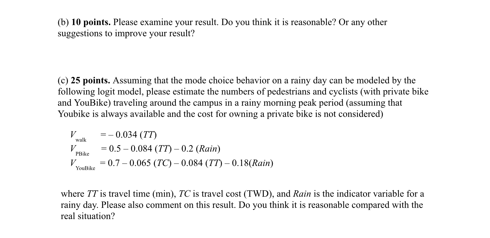 Solved 2. To investigate the traffic flow pattern over the | Chegg.com