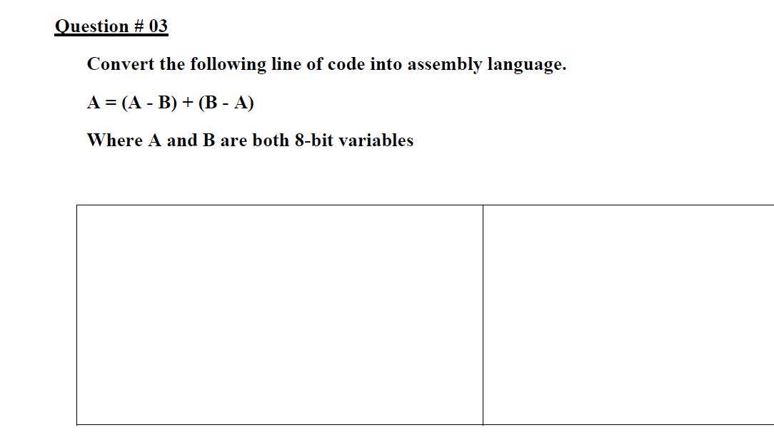 Solved Please use simple assembly language (the basics) to | Chegg.com