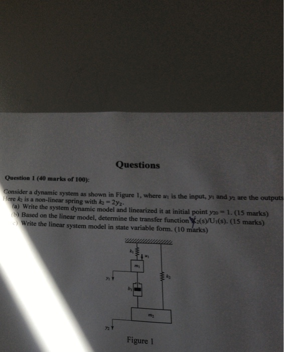 Solved Questions Question 1 (40 marks of 100): nsider a | Chegg.com