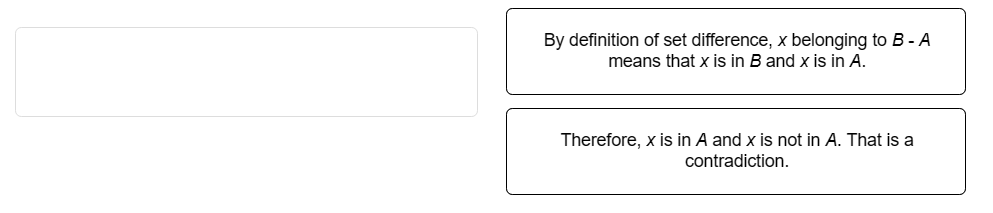 Solved Click and drag the steps (in the left) to the step | Chegg.com