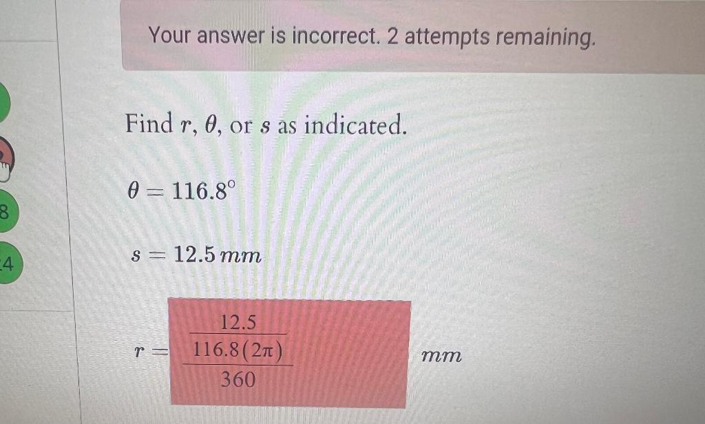 Solved Your answer is incorrect. 2 attempts remaining. Find | Chegg.com Solved Your answer is incorrect. 2 attempts remaining. Find | Chegg.com