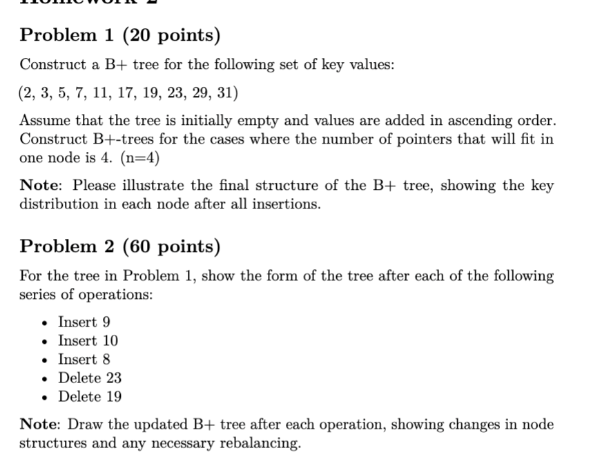 Solved Please just do problem 2 !!! ﻿Problem 1 (20 | Chegg.com