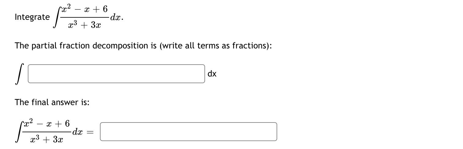 Solved faze der = + C Evaluate the integral: fx! 100 – | Chegg.com
