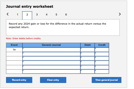 Solved Journal entry worksheet 1 Record new prior service | Chegg.com