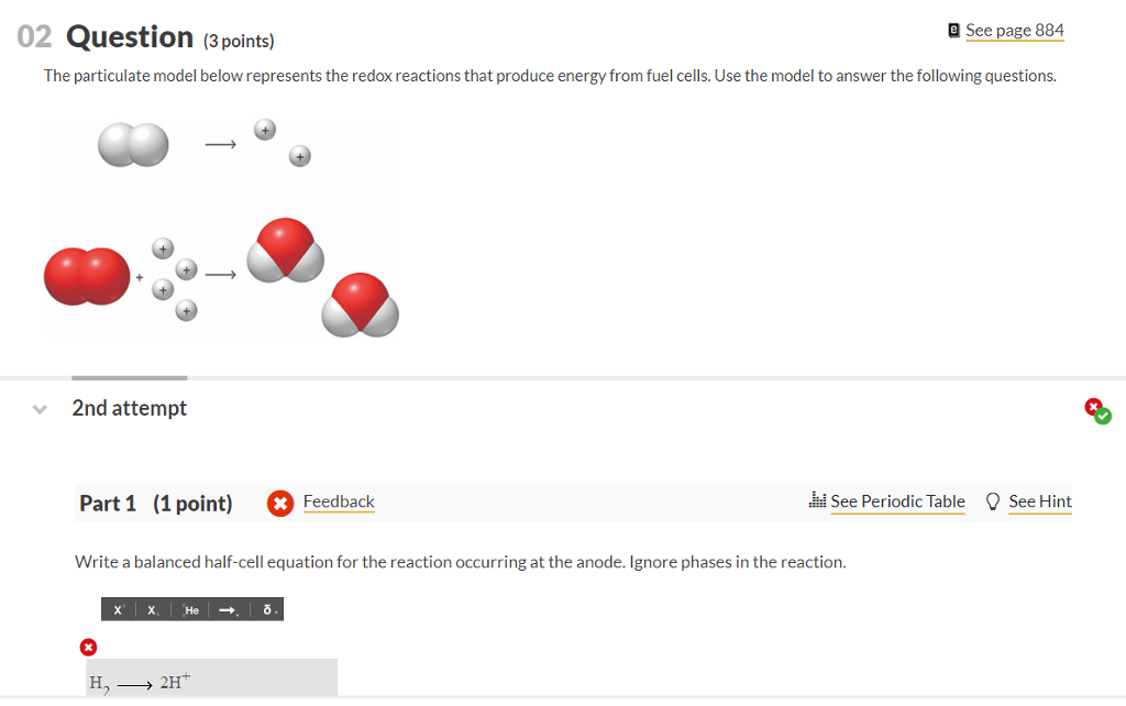 Solved 02 Question (3 points) aSee page 884 The particulate | Chegg.com