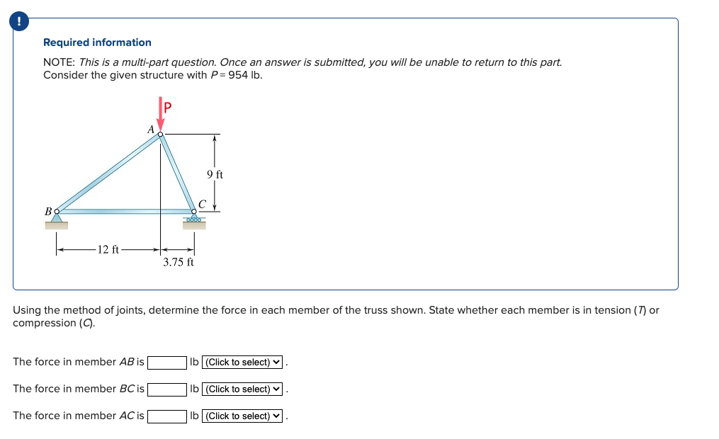 [Solved]: Required information NOTE: This is a multi-part