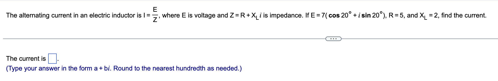 Solved The alternating current in an electric inductor is | Chegg.com