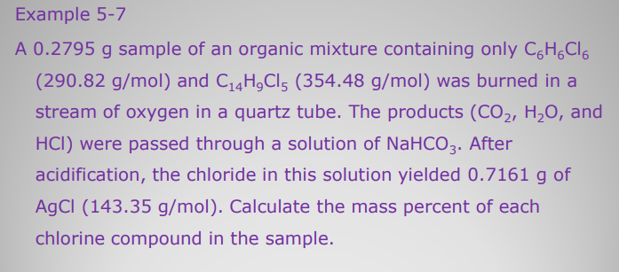 [Solved]: A ( 0.2795 mathrm{~g} ) sample of an organic