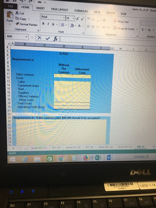 Solved Format Painter Clipboard Font Alignment Given P01-42: | Chegg.com Solved Format Painter Clipboard Font Alignment Given P01-42: | Chegg.com