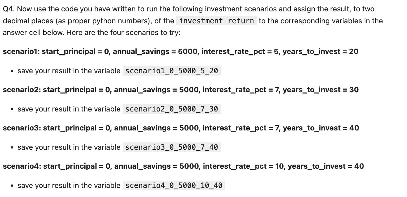 Solved Q4. Now use the code you have written to run the | Chegg.com
