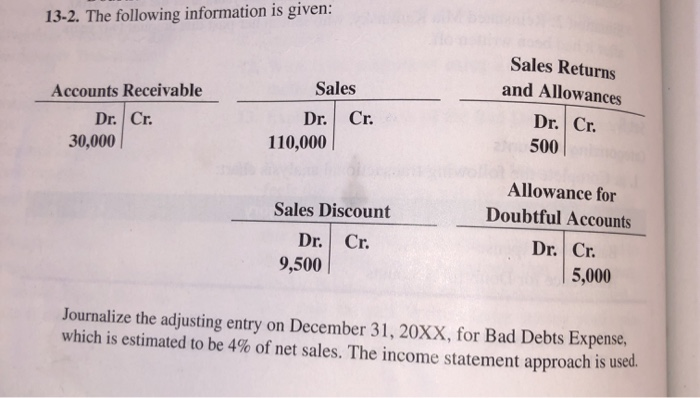 Solved CHAPTER 13 ACCOUNTING 13-3. Assuming that in Exercise | Chegg.com
