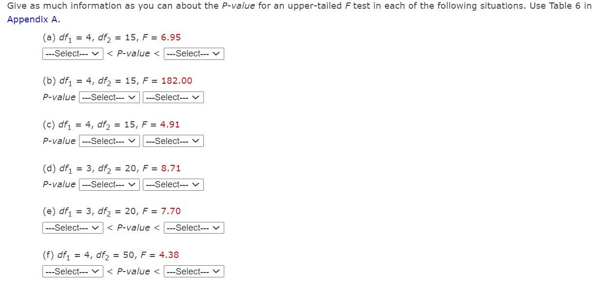 Solved Give as much information as you can about the P-value | Chegg.com