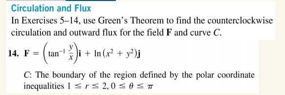 Solved Circulation and Flux In Exercises 5-14, use Green's | Chegg.com