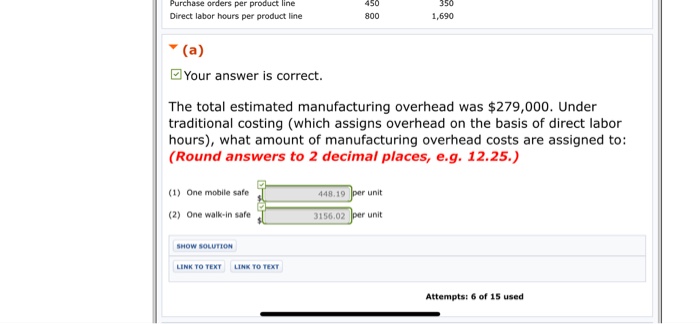 Solved Exercise 18-5 (Part Level Submission) Perdon | Chegg.com
