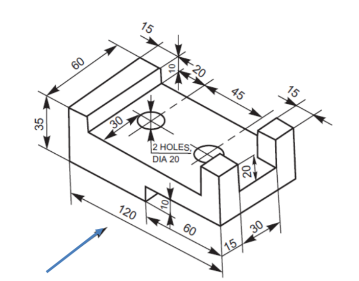 The image of the figure is the front view. Using the | Chegg.com