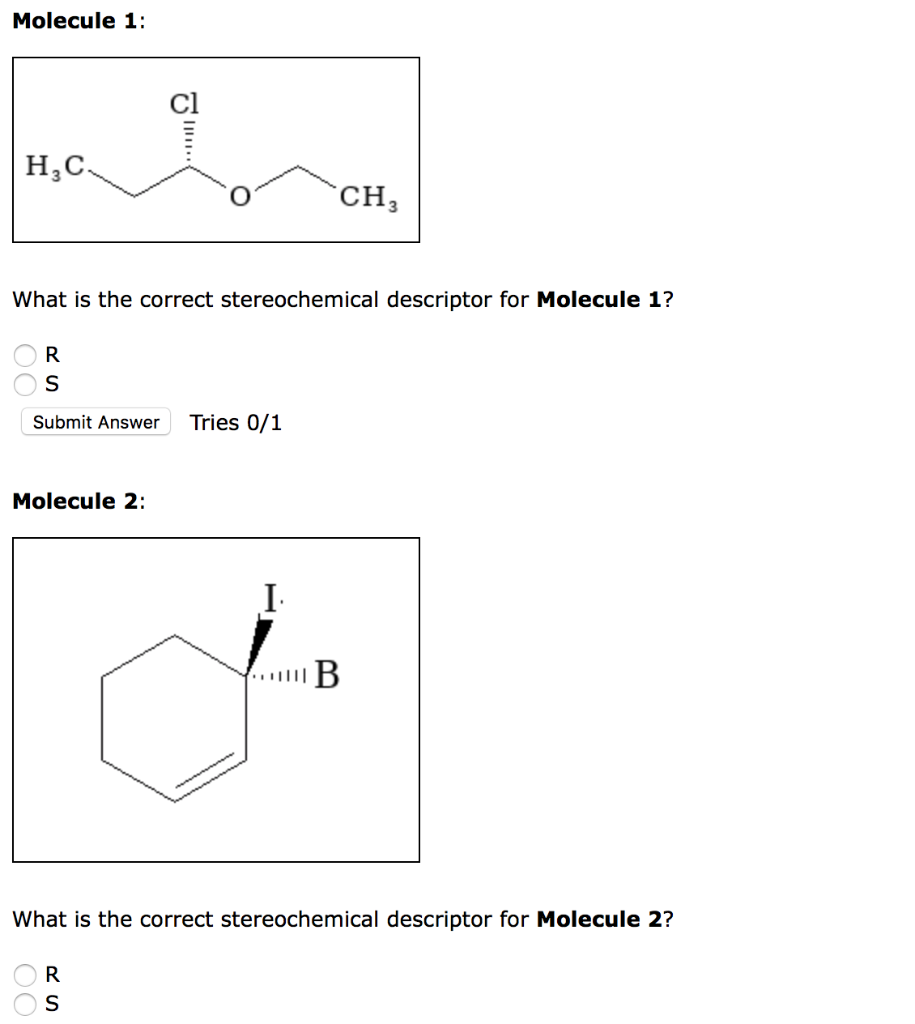 Solved Molecule 1: H2C CH, What is the correct | Chegg.com