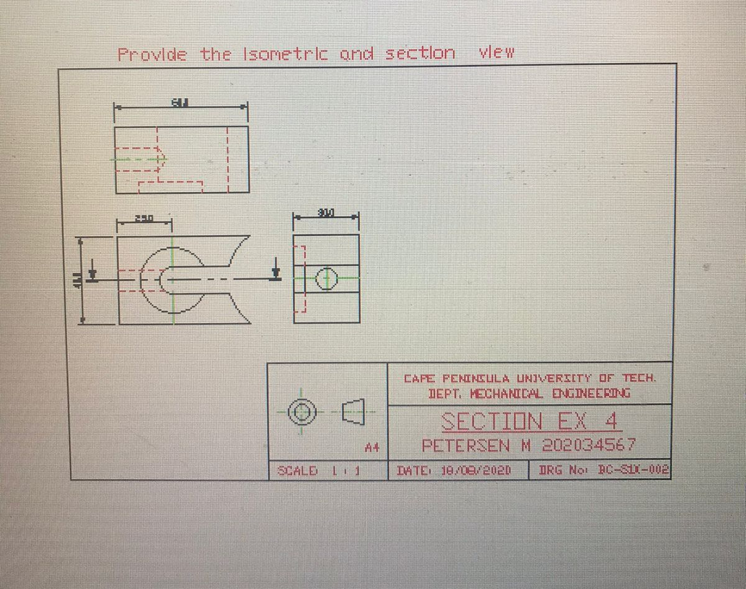 Solved Please provide a detailed Isometric drawing and also | Chegg.com