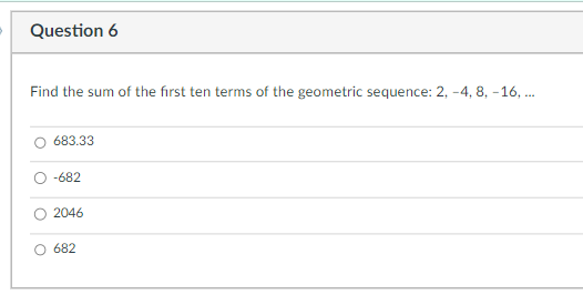 Solved Find the sum of the first ten terms of the geometric | Chegg.com