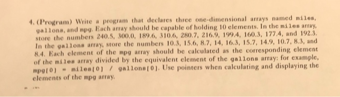 Solved 1. (Program) Write a program that declares three | Chegg.com