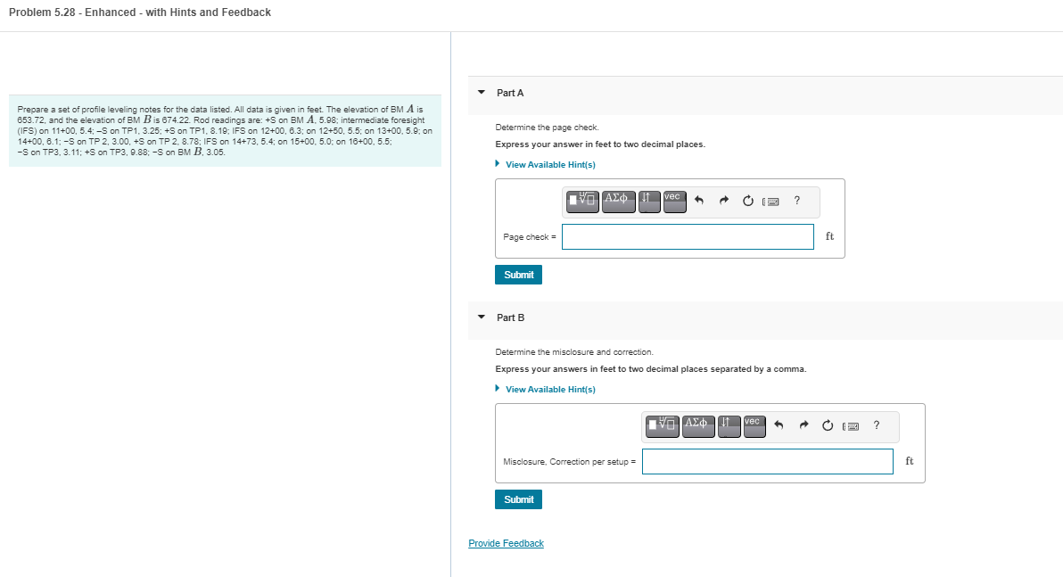 Solved Problem 5.28 - Enhanced - with Hints and Feedback | Chegg.com