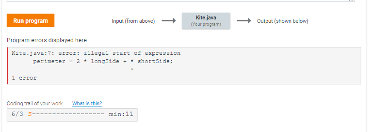 Solved Hello Hi! I was doing Java and I needed some help | Chegg.com