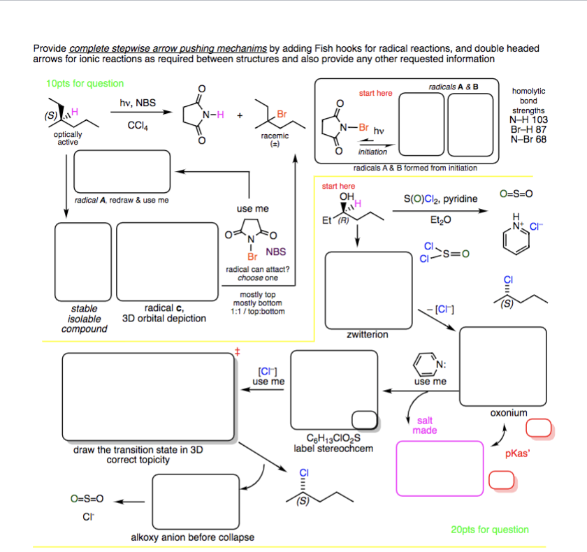 Solved Provide complete stepwise arrow pushing mechanims by | Chegg.com