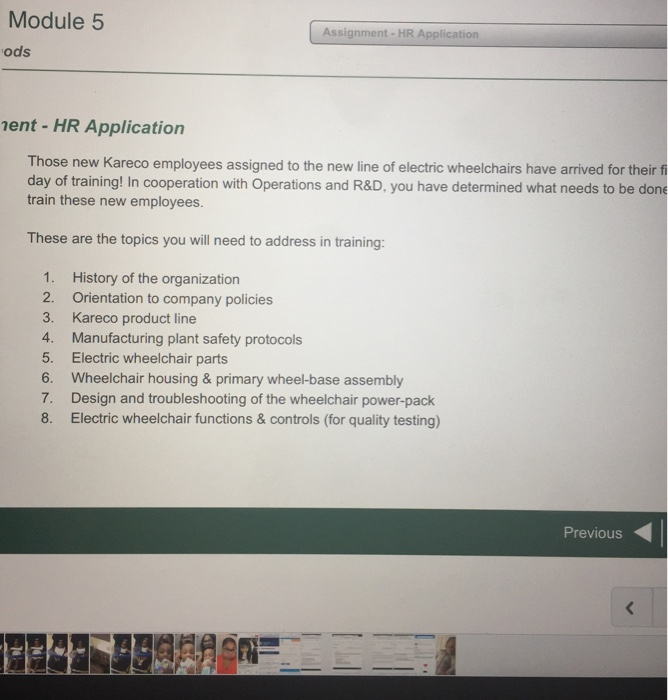 Solved Module 5 Assignment -HR ods nent - HR Application | Chegg.com