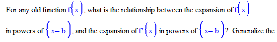 Solved For any old function f(x), what is the relationship | Chegg.com