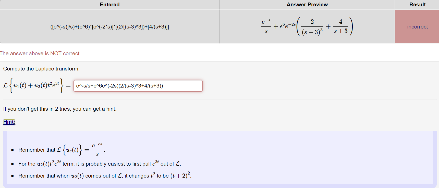 Solved Entered | Chegg.com