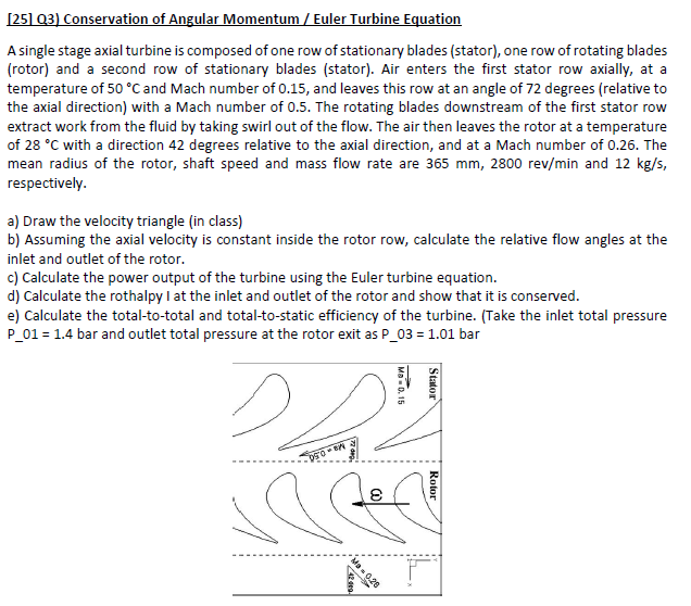 [25] Q3) Conservation of Angular Momentum / Euler | Chegg.com