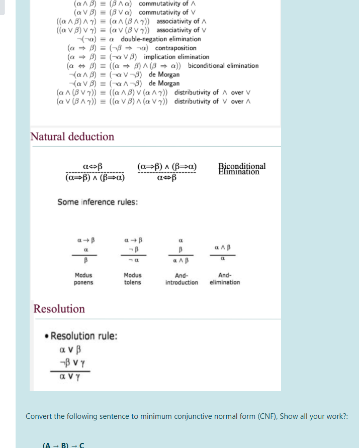 Solved (a) = (BA a) commutativity of A (a V 8) = (B V a) | Chegg.com Solved (a) = (BA a) commutativity of A (a V 8) = (B V a) | Chegg.com