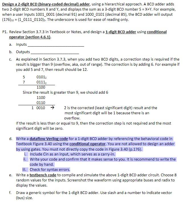 Please Solve as many parts as you can, clearly and in | Chegg.com