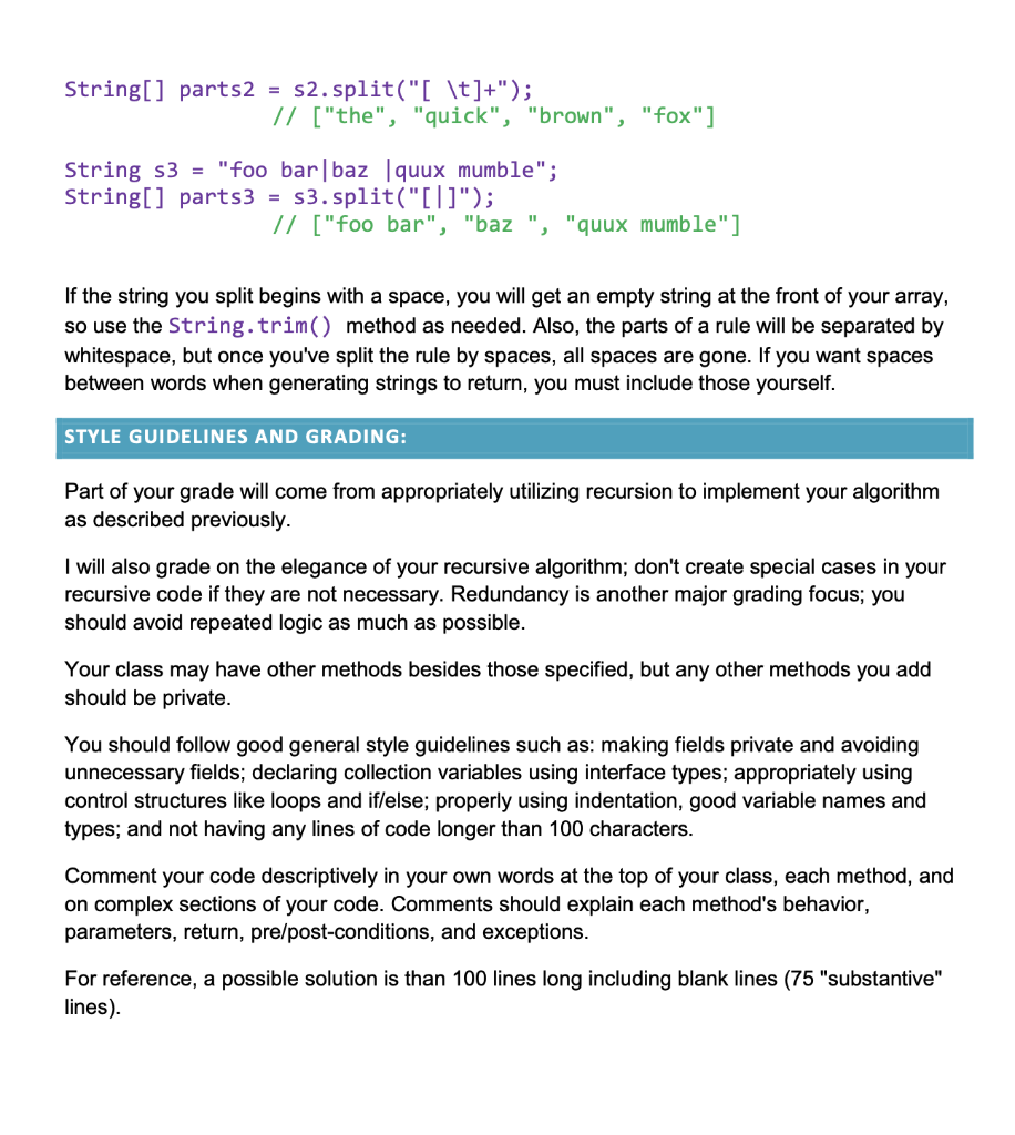 Solved CS145 – PROGRAMMING ASSIGNMENT #4 GRAMMER SOLVER | Chegg.com