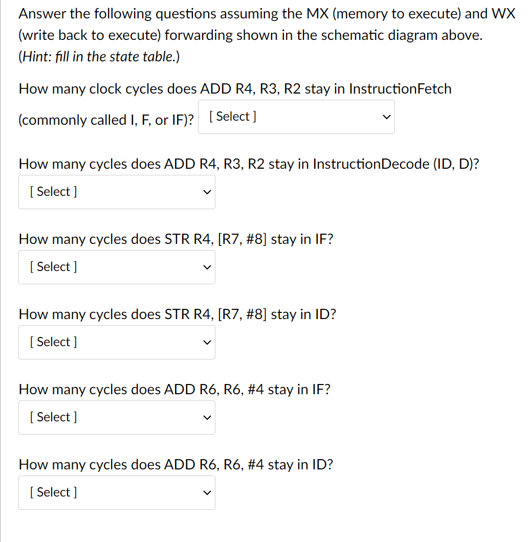 Solved 5. Consider the same code sequence shown running on | Chegg.com