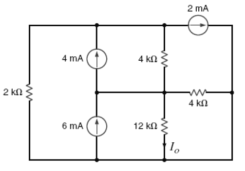 Solved Find Io using nodal analysis. | Chegg.com Solved Find Io using nodal analysis. | Chegg.com