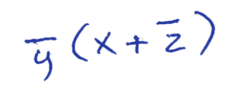 Solved yˉ(x+zˉ) | Chegg.com
