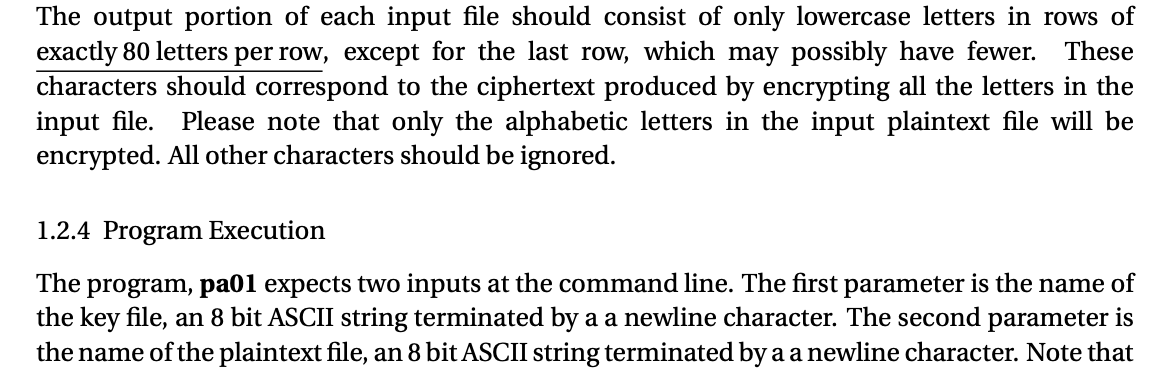 Solved 1 Vigènere Cipher In this assignment you'll write a | Chegg.com