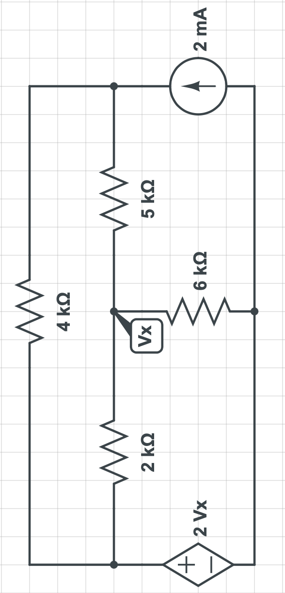 Solved Use nodal analysis to find the power dissipated in | Chegg.com