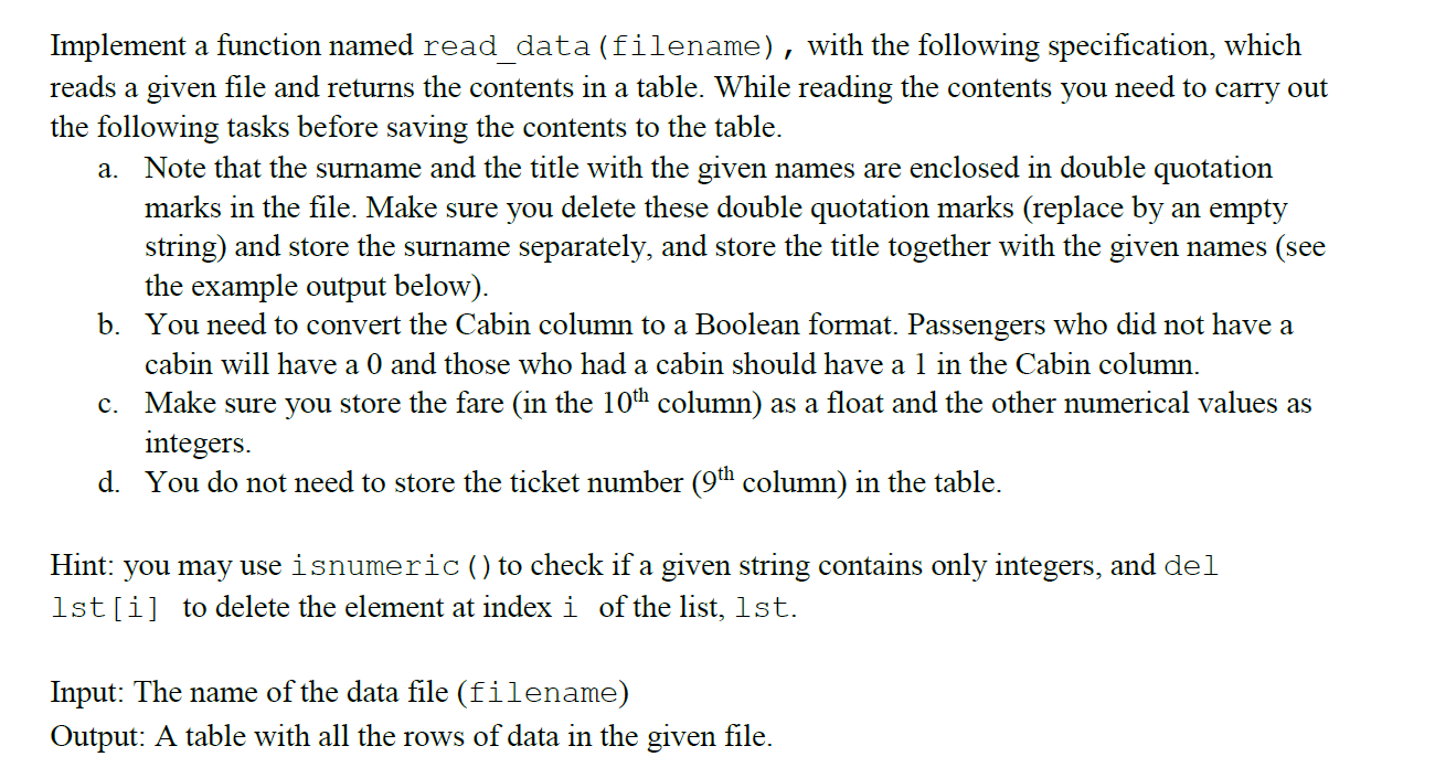 Solved The text file has 12 columns. This is a picture of | Chegg.com